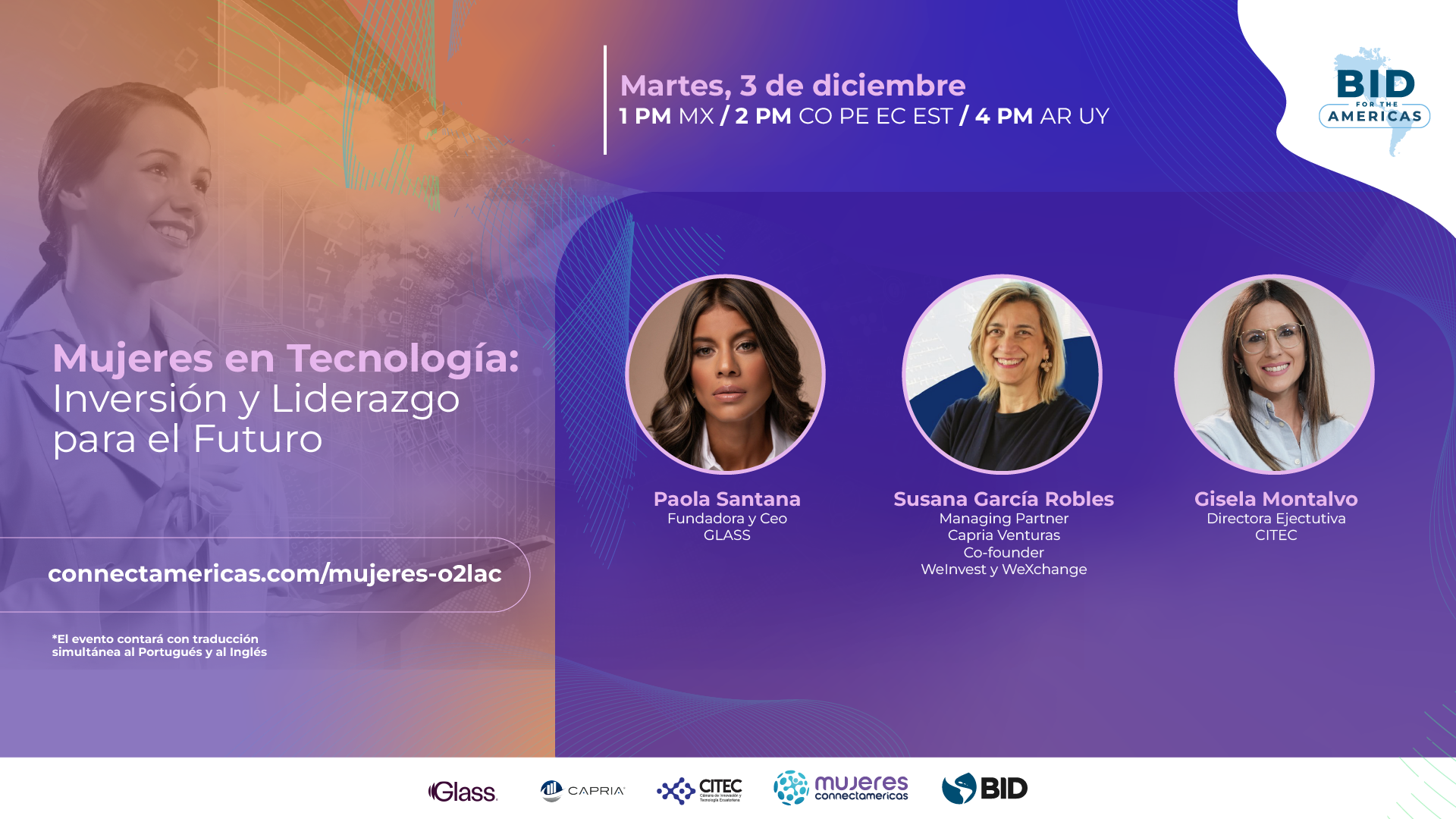Mujeres en Tecnología: Inversión y Liderazgo para el Futuro | ConnectAmericas